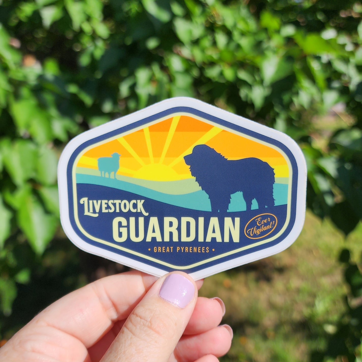 Livestock Guardian | Vinyl Sticker | Endi Studios